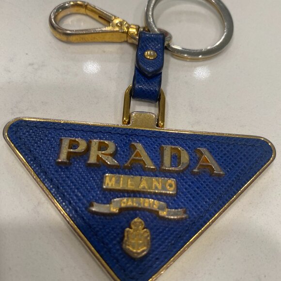 Prada | Accessories | Vintage Prada Keychain Charm | Poshmark
